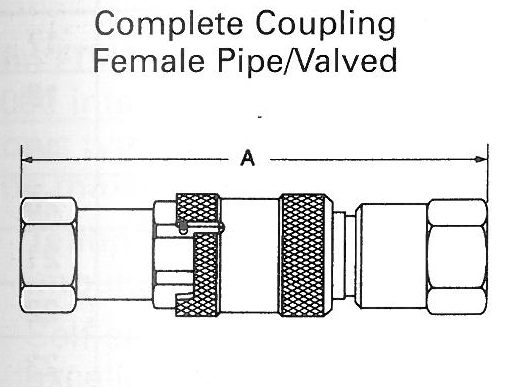 FD35-1000-06-06 Arc Latch Coupling