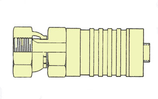 Internal Skive Crimp Fittings On Dunham Rubber & Belting Corp.
