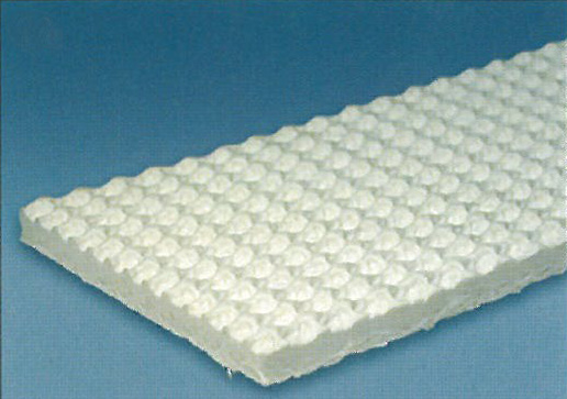 PVC - 100 White Roughtop Belting