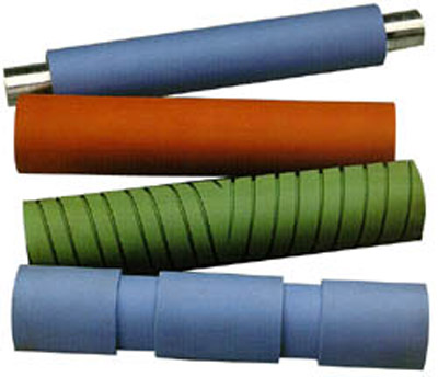 Covered Rollers On Dunham Rubber & Belting Corp.