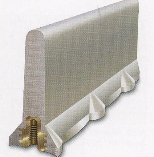 Tatch-A-Cleat® - Model "L" Cleats- Plated (Black) On Dunham Rubber ...