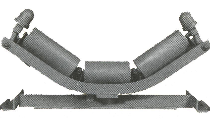 Troughing Trainer Idlers On Dunham Rubber & Belting Corp.